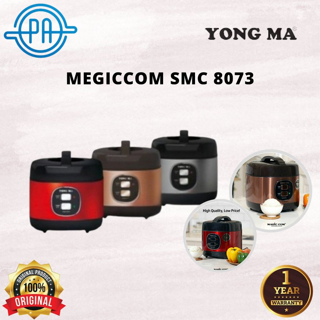 Jual MAGICCOM YONG MA YONGMA SERI MURAH SMC 8073 / SMC8073 RICE COOKER ...