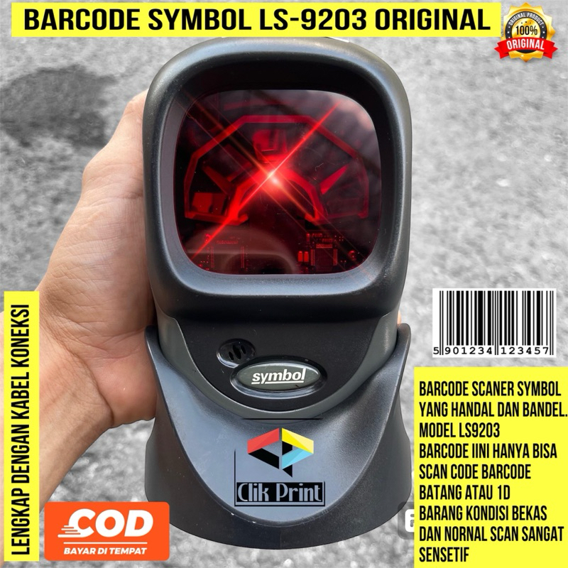 Jual Barcode Scanner Symbol Ls9203 | Shopee Indonesia