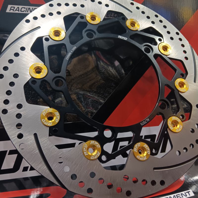 Jual Disc Brake RPD Tornado XMax 298mm Piringan Cakram Depan Xmax Model ...