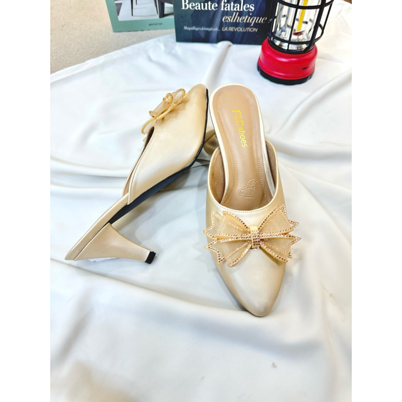 Jual Syabrina heels 7cm (52), heels pesta, heels wedding, heels viral ...