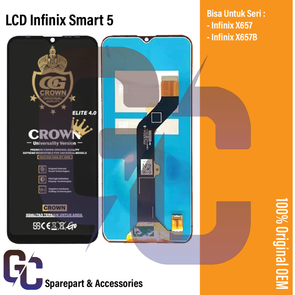Jual LCD TOUCHSCREEN INFINIX X657 / X657B / SMART 5 FULL SET | Shopee ...