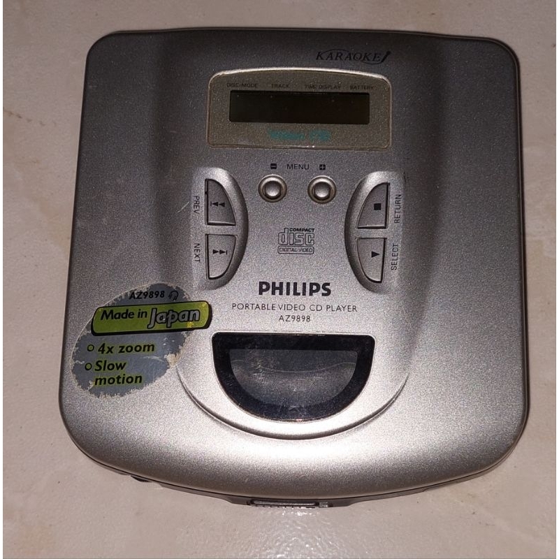 Jual Discman Portable VCD Player AZ9898 | Shopee Indonesia