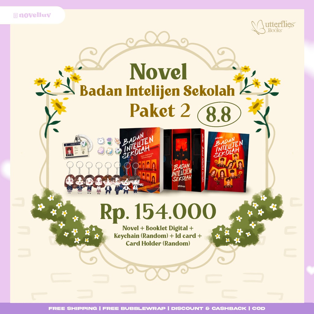 Jual Buku Novel Badan Intelijen Sekolah By Intan ZS - Novel Misteri ...