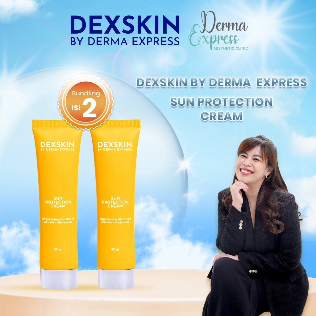 Jual DEXSKIN BY DERMA EXPRESS Sun Protection Cream spf 30 (Isi 2 ...
