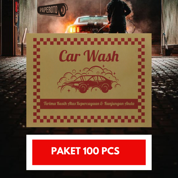 Jual PAKET 100 LEMBAR KERTAS ALAS KAKI CUCI MOBIL WARNA MERAH 30 X 40 ...