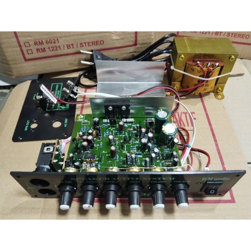 Jual Kit Power spiker aktif mono Echo+Trafo 5 amper | Shopee Indonesia