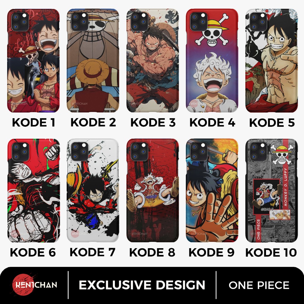 Jual Case Custom MONKEY D LUFFY 10 One Piece Anime | Shopee Indonesia