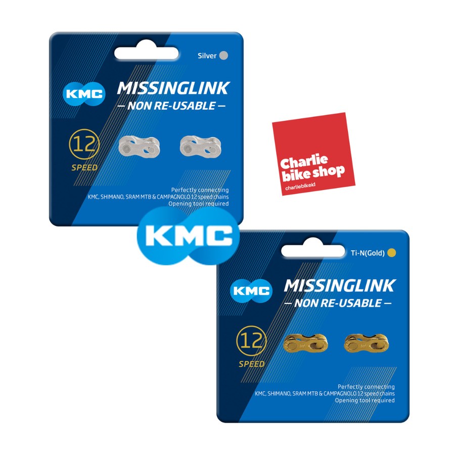 Jual KMC Missing Link Connector 12 Speed CL552 - NON RE-USABLE - Ti ...