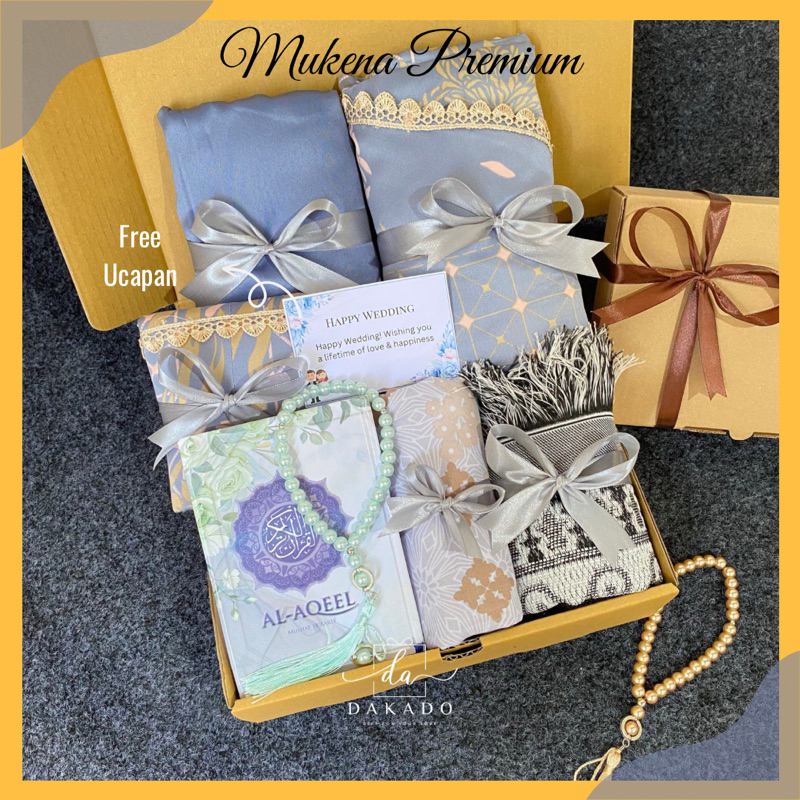Jual HAMPERS MUKENA SET SESERAHAN KADO WEDDING / HAMPERS ALAT SHOLAT ...