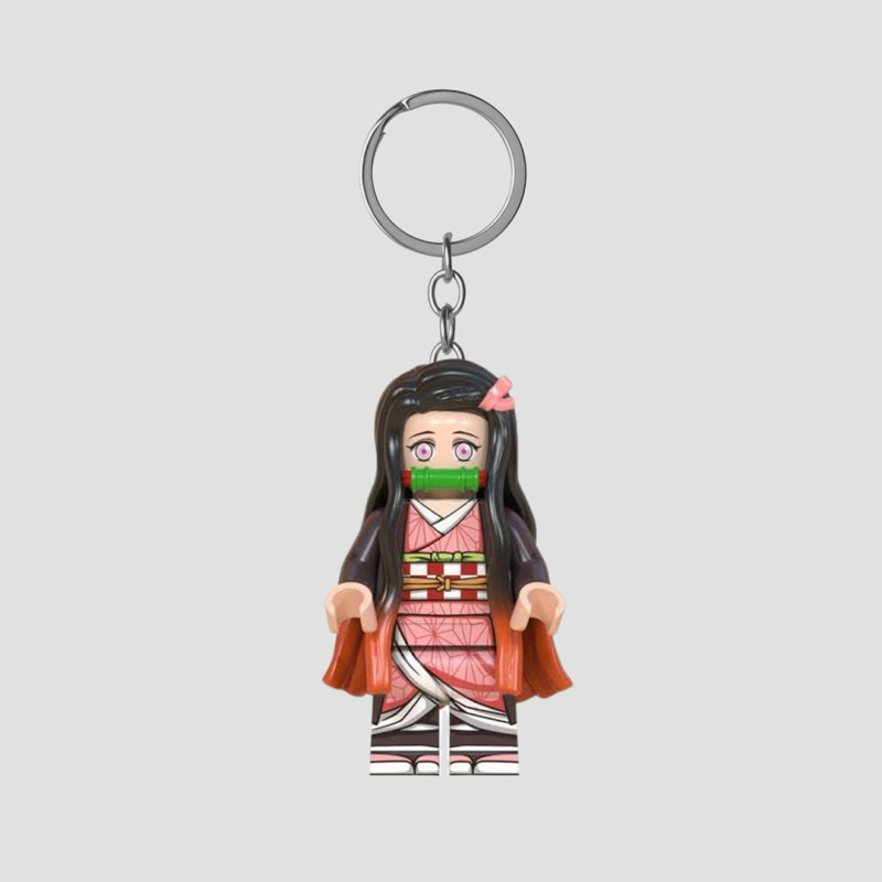 Jual Dhis Project Gantungan Kunci LEGO Minifigure Kamado Nezuko Kimetsu ...