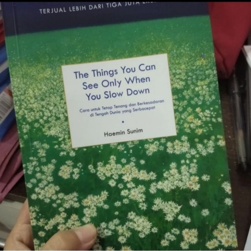 Jual (ORI)Preloved Things you can see only when you slown down | Shopee ...