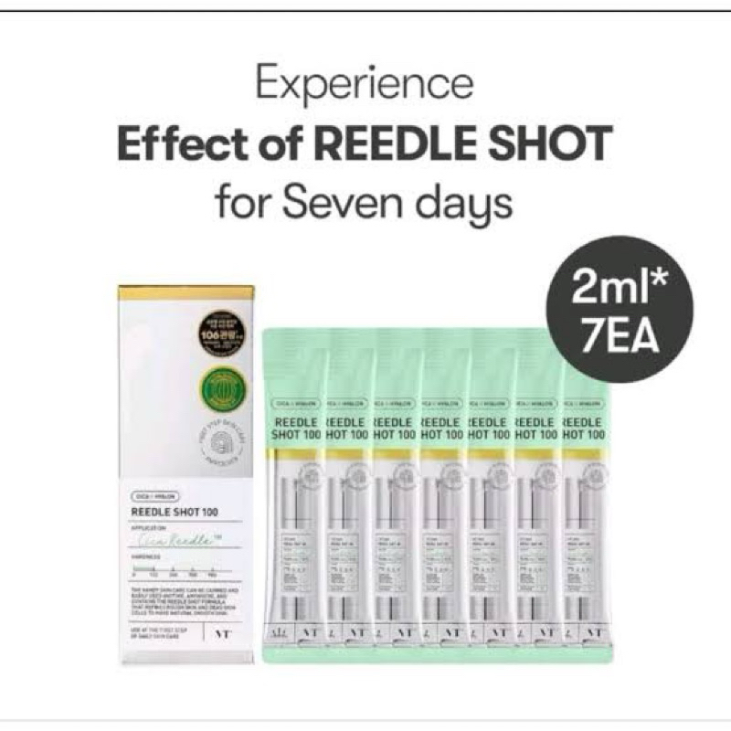 Jual VT Reedle Shot Sachet 100 isi 7 pcs | Shopee Indonesia