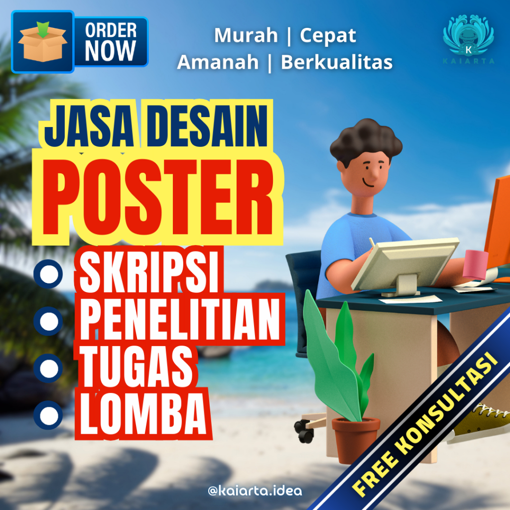 Jual Jasa Design Poster Skripsi | Tugas Sekolah, Hasil Penelitian ...