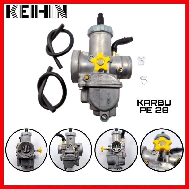 Jual karburator PE 24 /26/28 KEIHIN UNIVERSAL SEMUA JENIS MOTOR | Shopee Indonesia