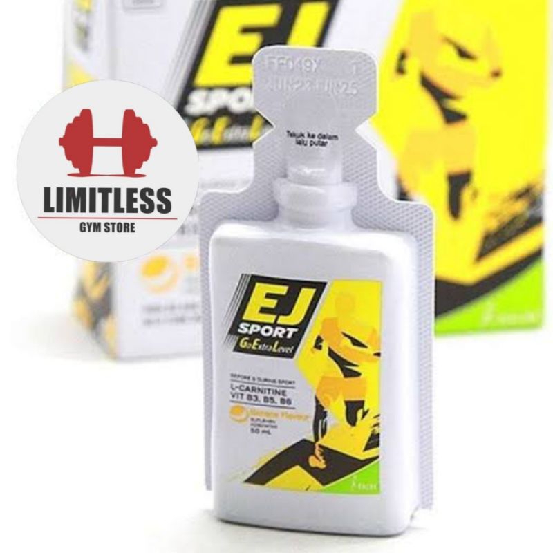 Jual Ej Sport Energy Gel untuk Olahraga Lari 1 Box 5 Tubes | L ...
