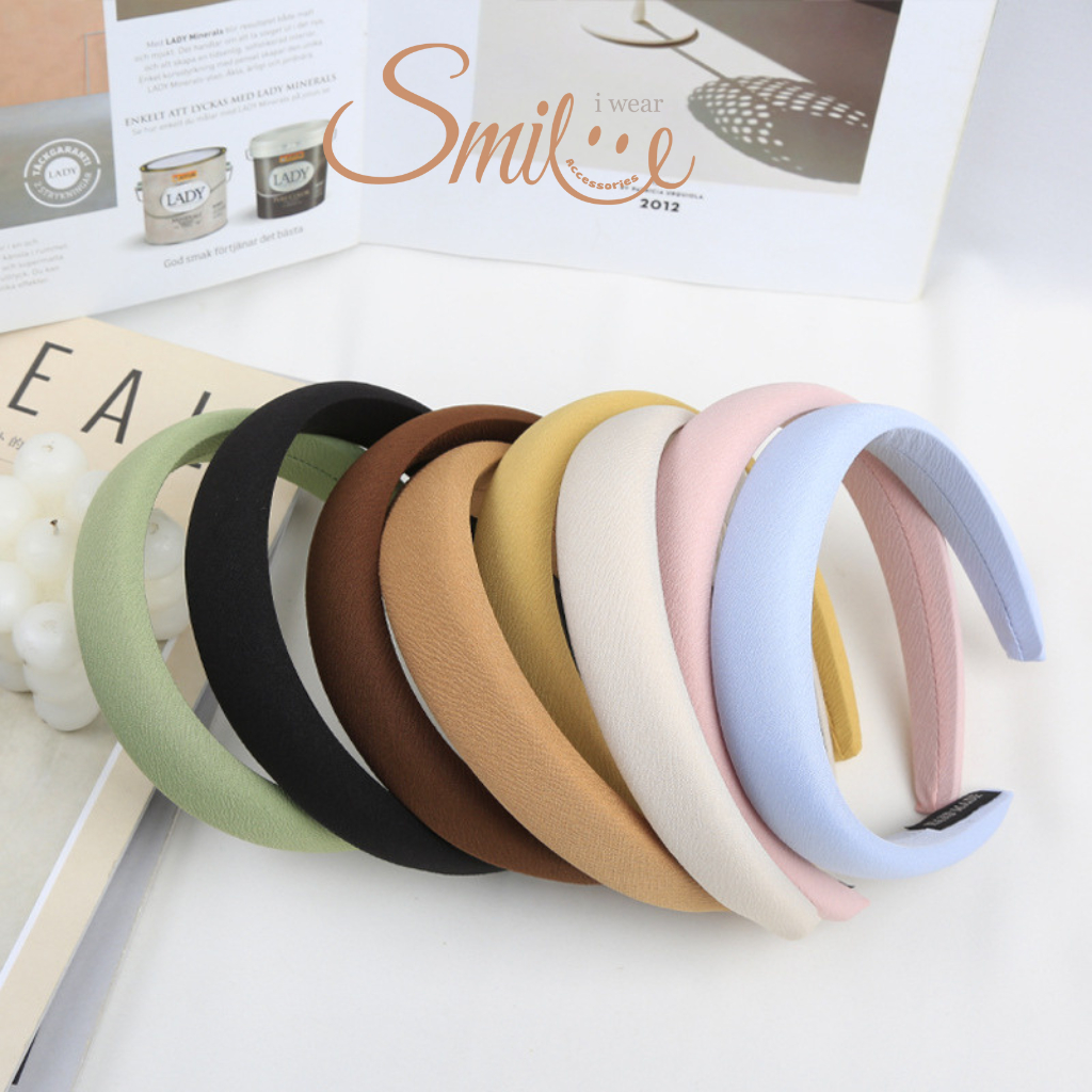 Jual IWS BANDO WANITA TEBAL GAYA KOREA/BANDO BUSA EMPUK/BANDO WANITA ...