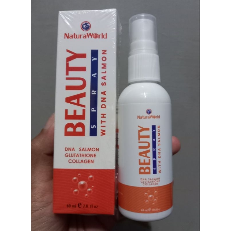 Jual natura world beauty spray dna salmon 60ml | Shopee Indonesia