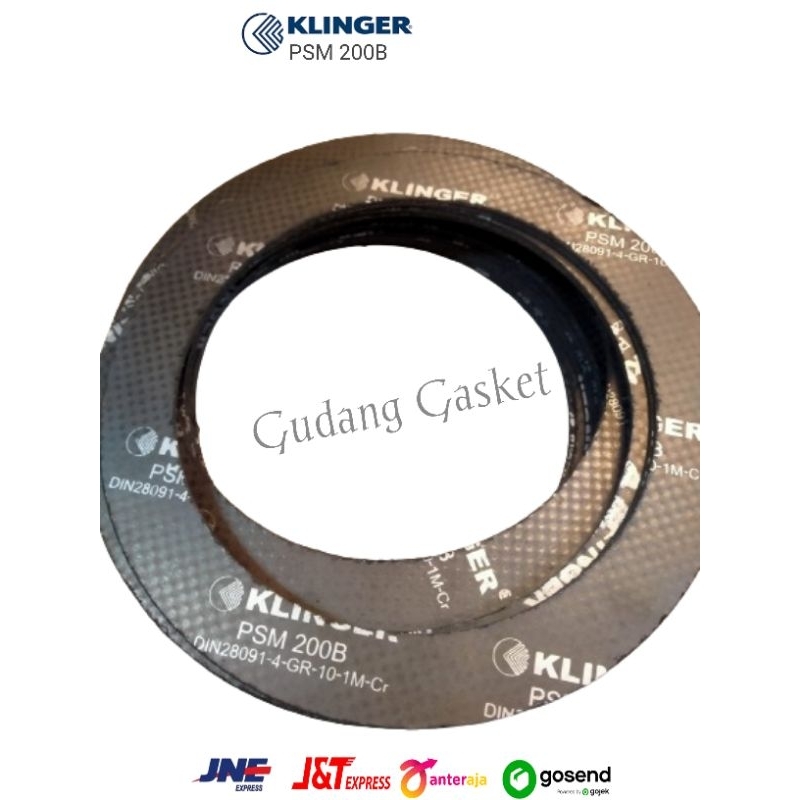 Jual Gasket klinger PSM 200B 6 inchi class 150 tebal 3mm | Shopee Indonesia