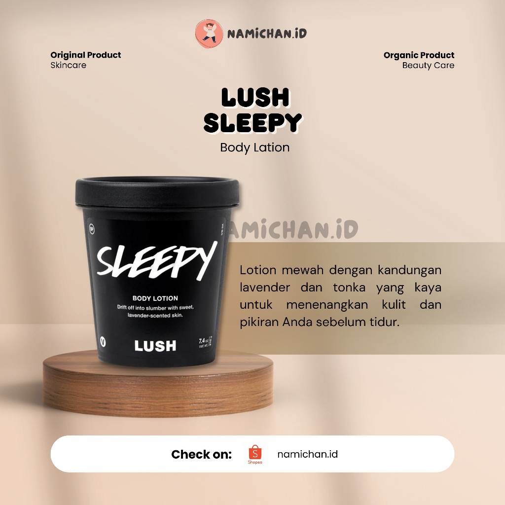 Jual [ PO Japan Maret 2025 ] Lush Sleepy - Body Lotion Original Lush Jepang | Shopee Indonesia