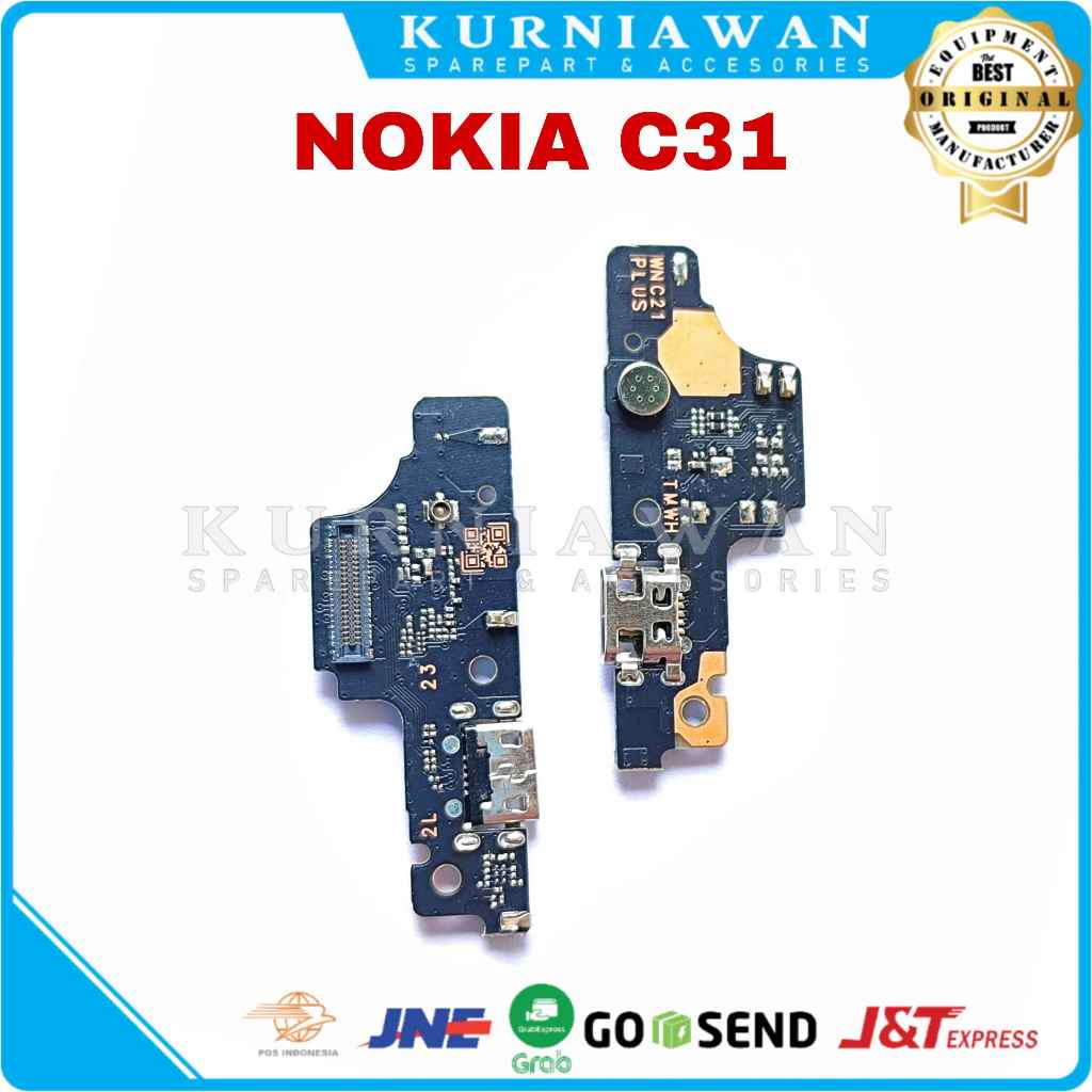 Jual Konektor Charger Nokia C31 Pcb Board Usb Papan Con Cas Mic ...