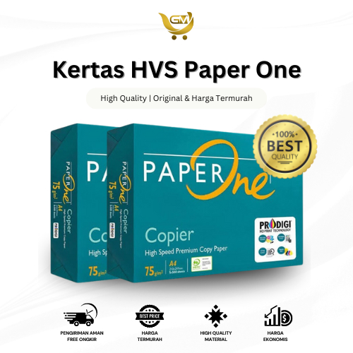 Jual [BEST SELLER[ KERTAS HVS PAPER ONE Original High Quality Kertas ...