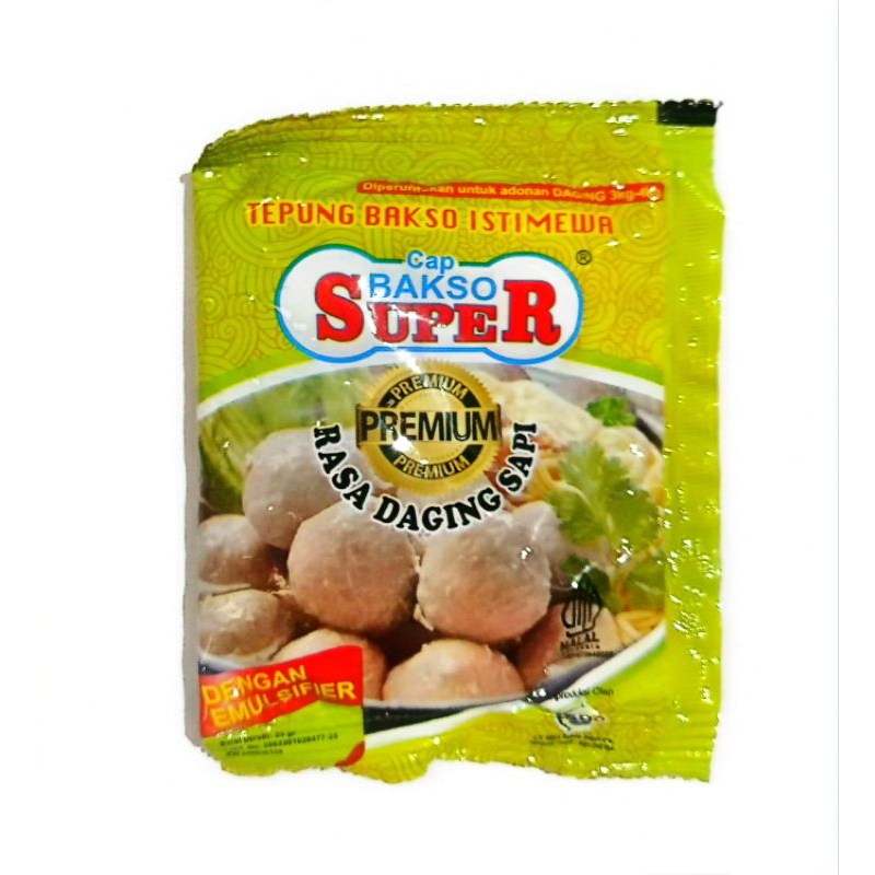 Jual TEPUNG BAKSO ISTIMEWA PREMIUM, CAP BAKSO SUPER DENGAN EMULSIFIER ...