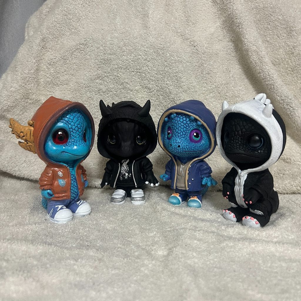 Jual Pajangan Unik Lucu Dinosaurus Mini Lucu / Cartoon Figure Hype A34 ...