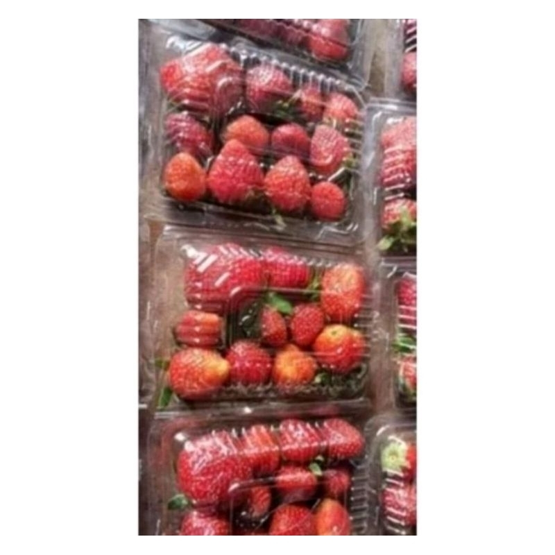 Jual Buah Strawberry Segar per Pack | Shopee Indonesia