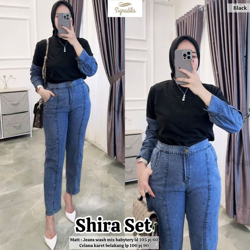Jual SHIRA SET/SALMA SET/JASIMA SET/LOLA SET WANITA KEKINIAN | Shopee ...