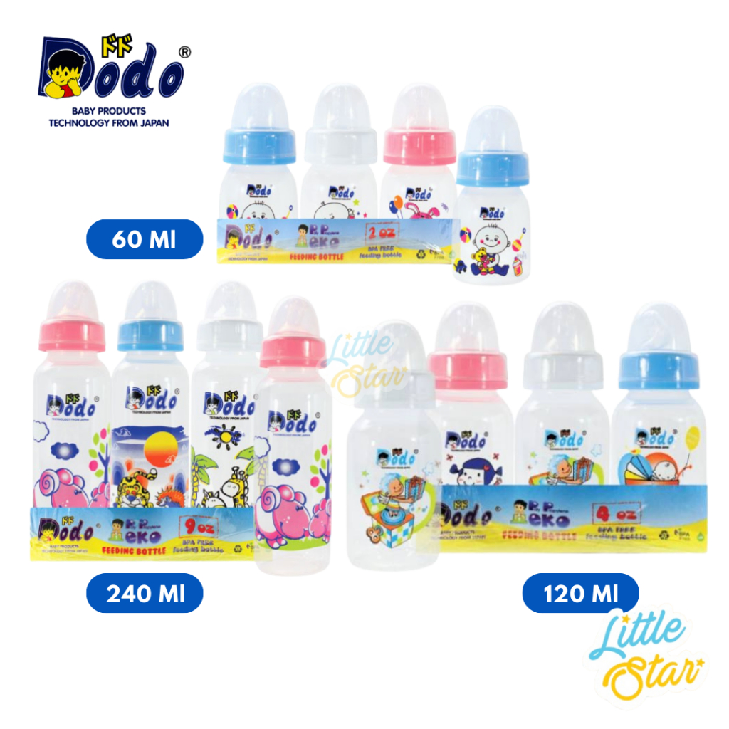 Jual Botol Dot Susu Bayi Dodo Eko Baby Bottle Nipple Anti-Colic ...