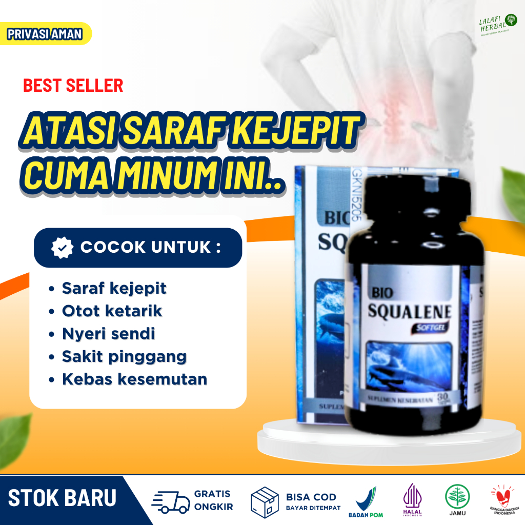 Jual Obat Saraf Kejepit Otot Ketarik Nyeri Sendi Sakit Pinggang Sampai ...