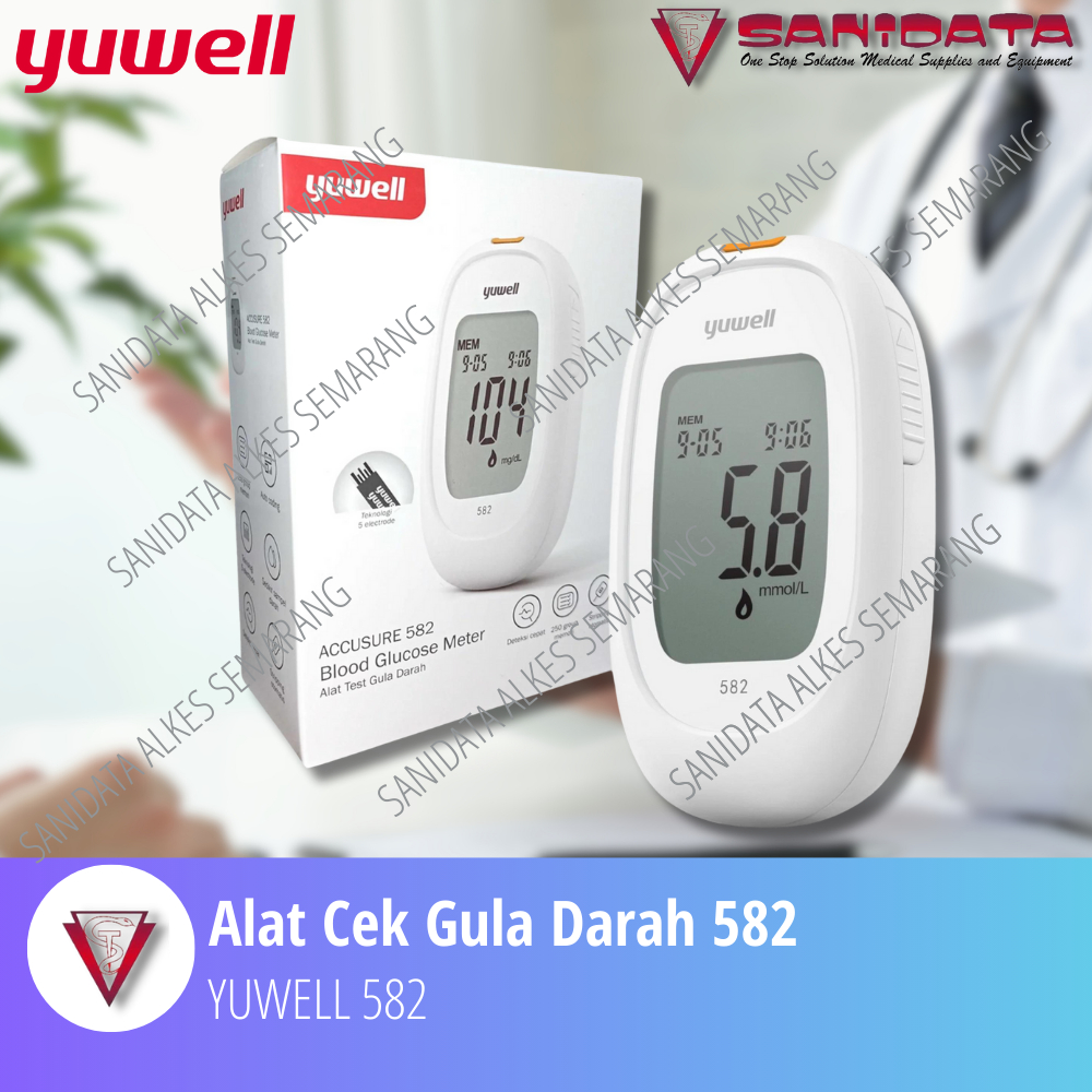 Jual Alat Cek Gula Darah Yuwell 582 Paling Murah dan Original | Shopee Indonesia