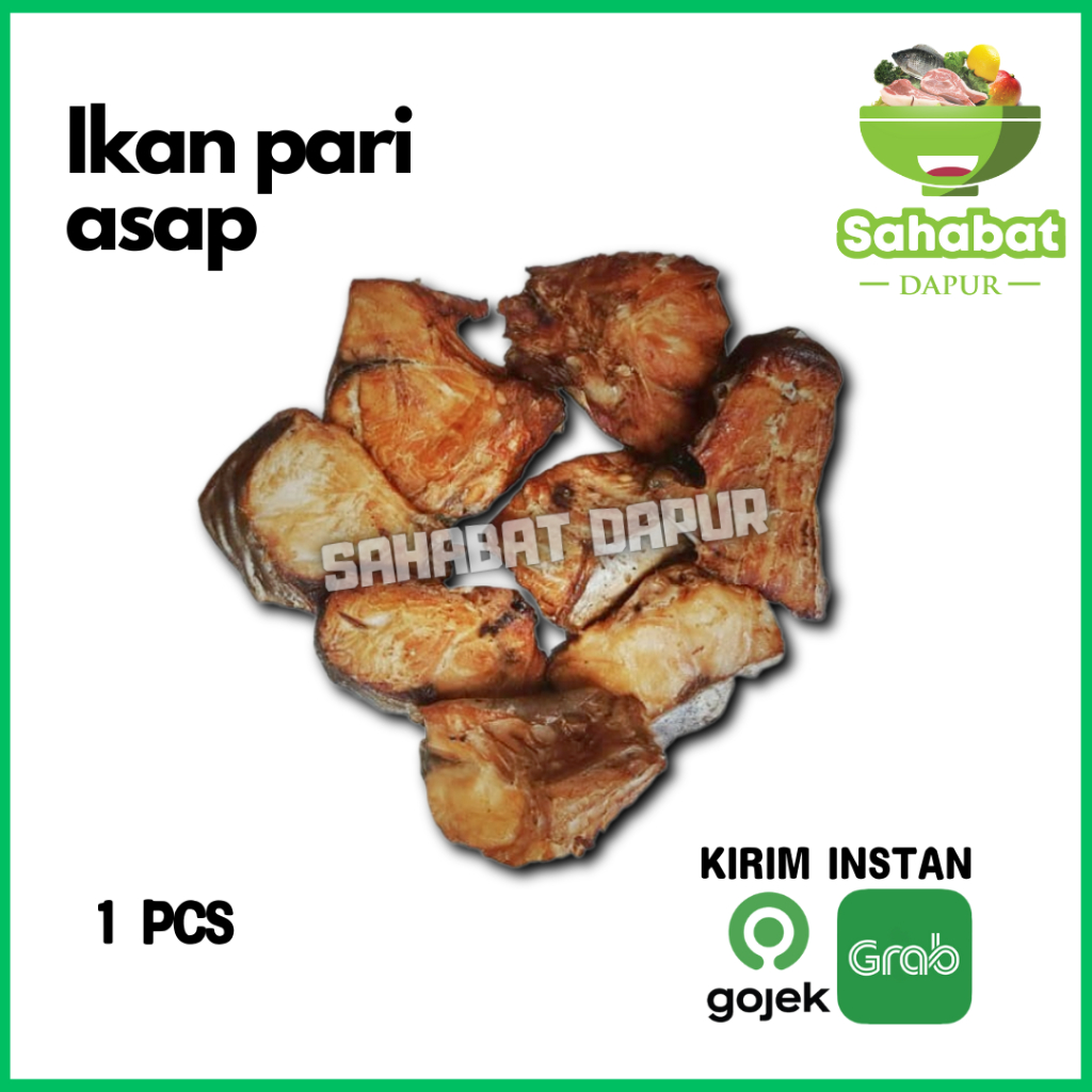Jual Ikan Pari Asap 1pcs / 1 potong - Sahabatdapur | Shopee Indonesia