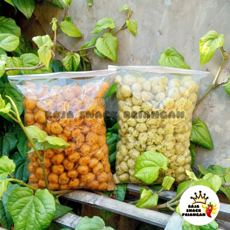 Jual Endog Lewo 250gr Mplod Lewo/Cimol Kering Cemilan KhasOleh-Oleh ...