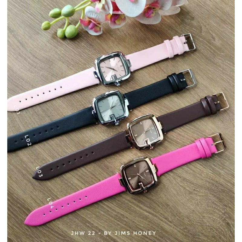 Jual JIMS HONEY JHW 22 JAM TANGAN WANITA (FREE BOX) | Shopee Indonesia