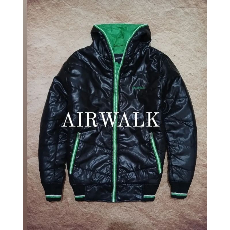 Jual jaket puffer AIRWALK bahan tebal ringan recomend bekas/second ...