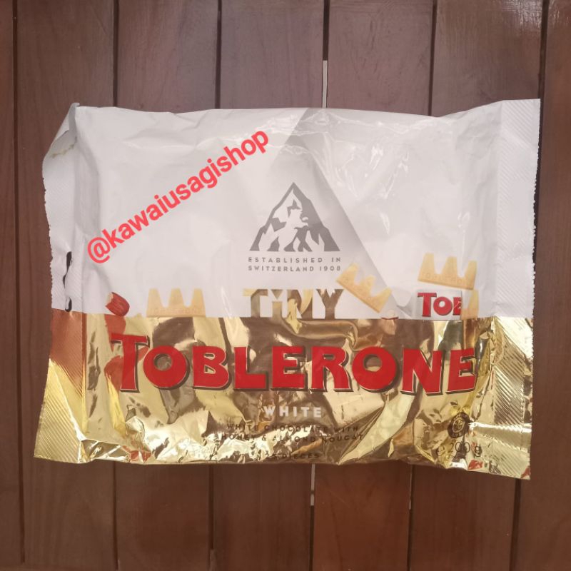 Jual Toblerone white chocolate Minis | Shopee Indonesia