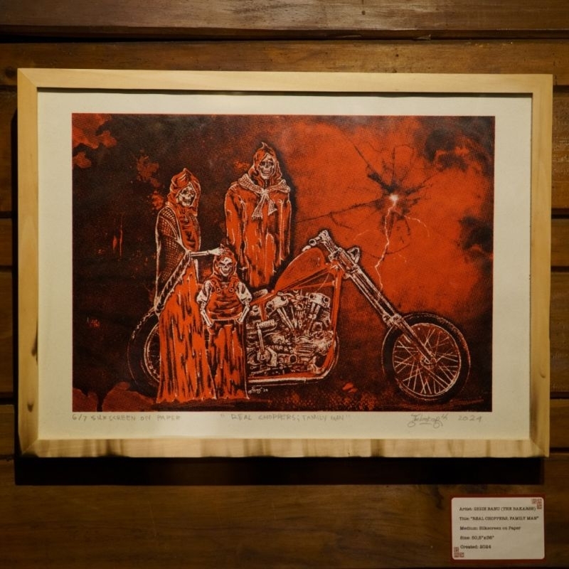 Jual CHOPPER ART NOT DEAD - REAL CHOPPERS; FAMILY MAN ARTWORK | Shopee ...