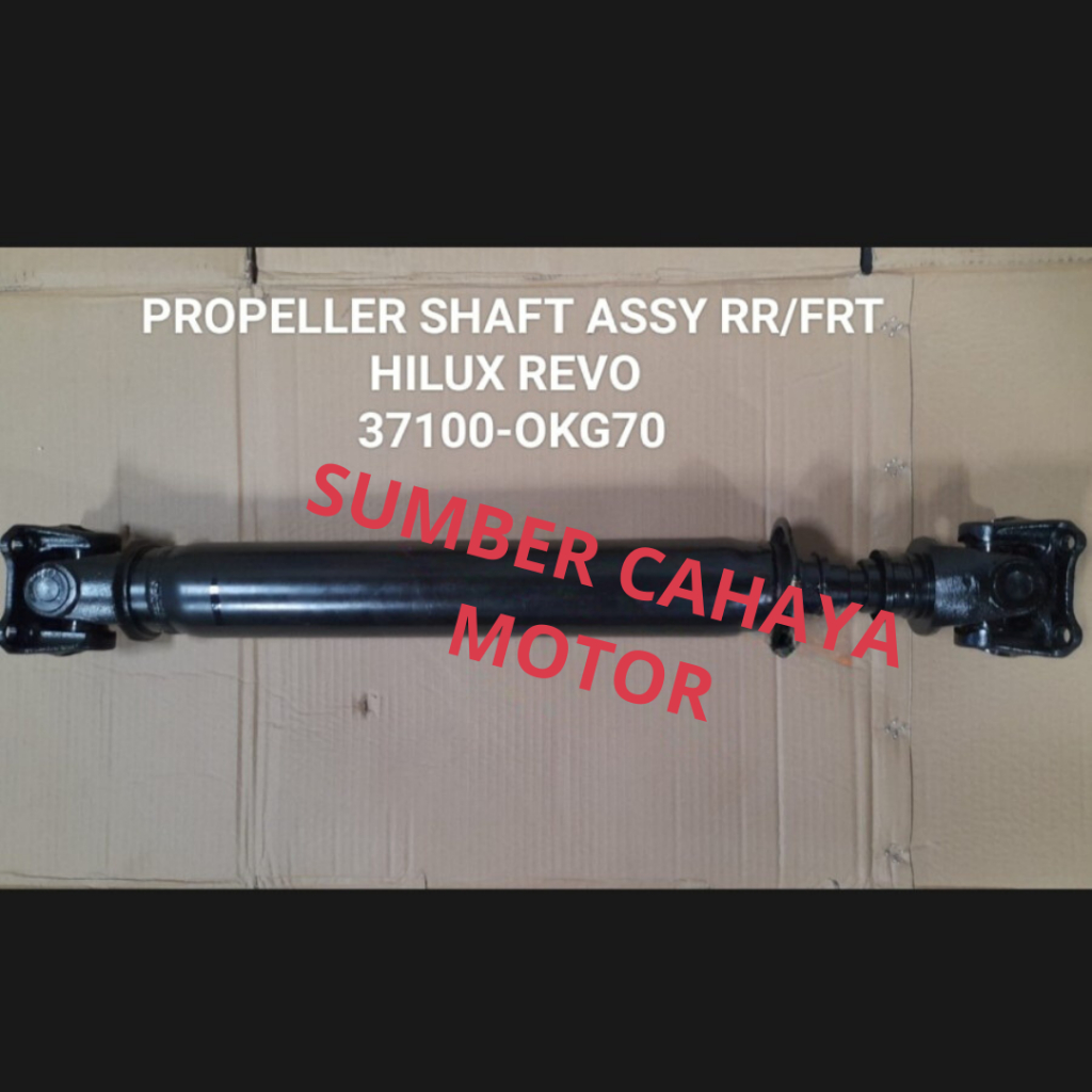 Jual KOPEL PROPELLER SHAFT ASSY HILUX REVO BELAKANG REAR DEPAN FRONT ...