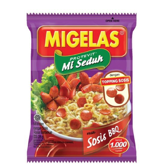 Jual MIGELAS Mi GELAS SOSIS BBQ ** | Shopee Indonesia