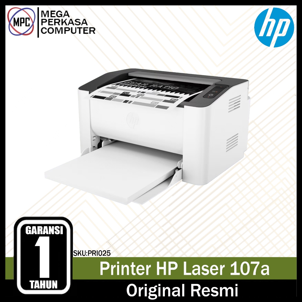 Jual Printer HP Laserjet Pro 107A M107A Monochrome Laser Jet 107A ...