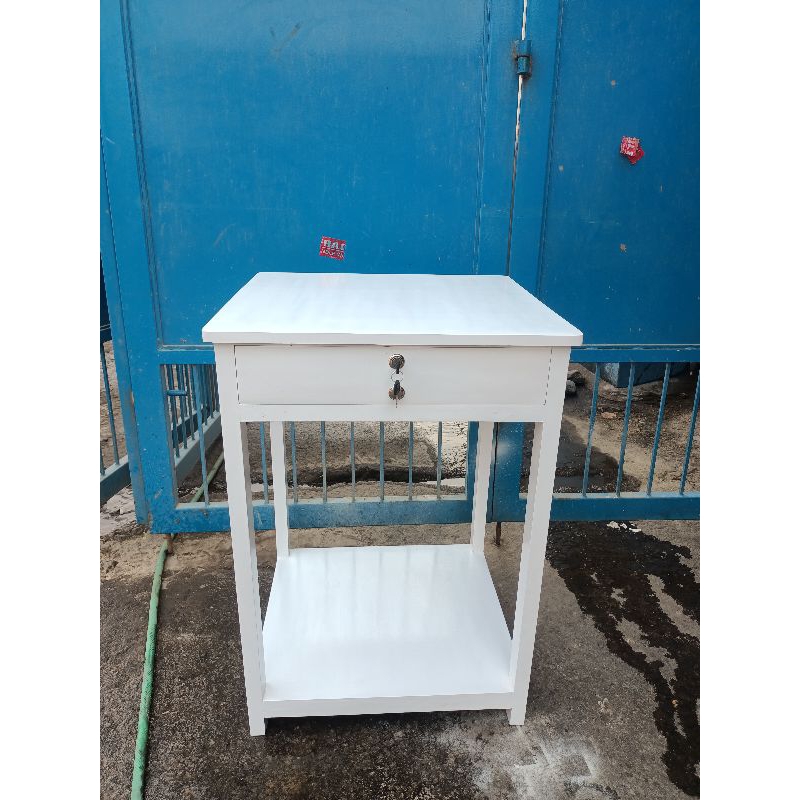 Jual TERMURAH!! Meja TATAKAN KULKAS Minimalis Pake Laci Serbaguna warna ...