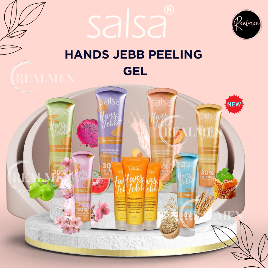 Jual Salsa Han's Jebb 110 gr / PERONTOK DAKI SALSA HANS JEBB/LEMON ...