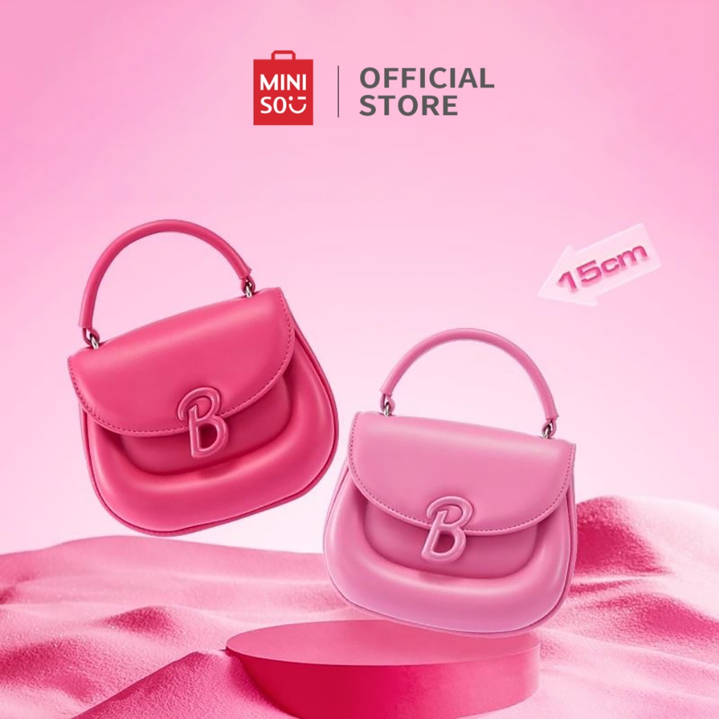 Jual Miniso x Barbie Collection Tas Selempang Fancy Crossbody Handbag ...