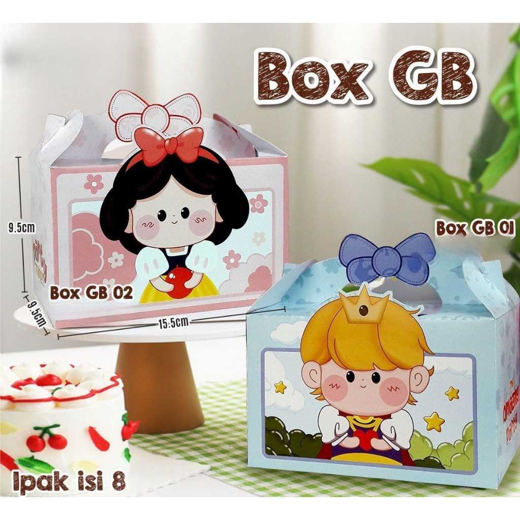 Jual Box Kue Ultah| Box Souvenir Ulang Tahun | Goodie Bag | Box GB 01 ...