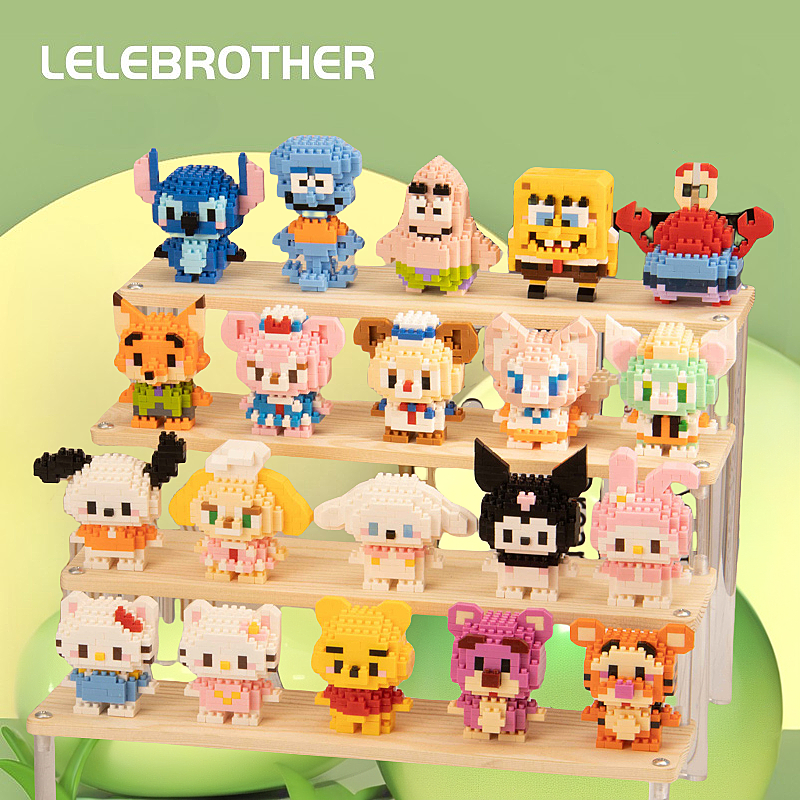 Jual Hadiah mini brick anak mainan lucu nano block mainan murah anak ...