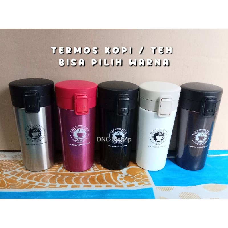 Jual Termos Kopi Stainless / Coffee Cup Travel Mug Tahan Air Panas ...