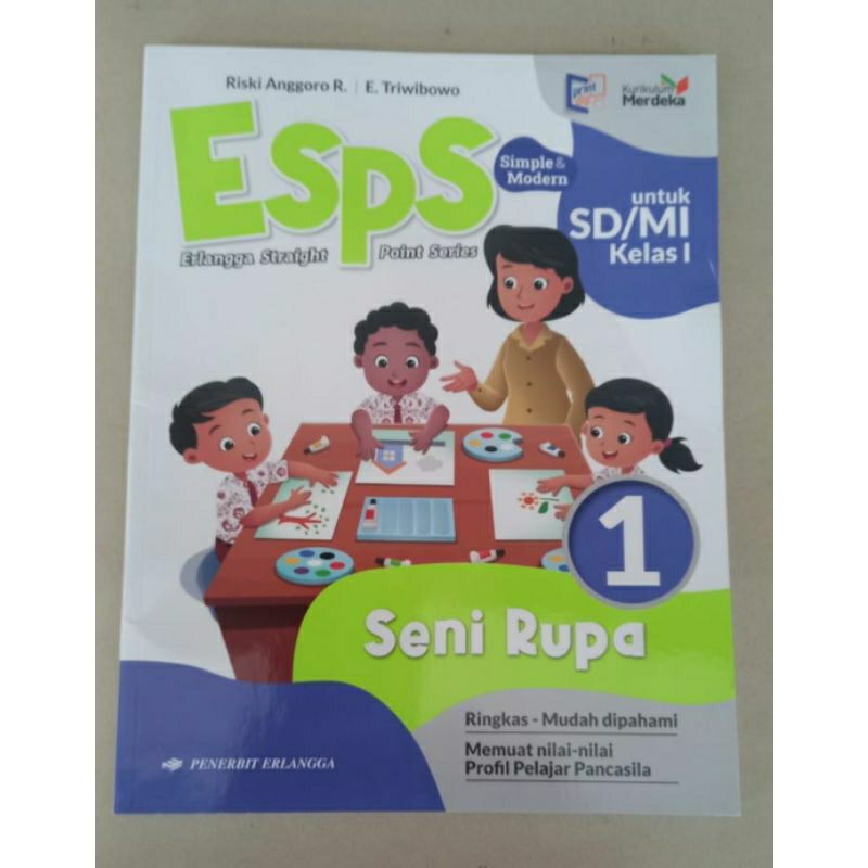 Jual Seni Rupa Kelas 1 SD/MI Kurikulum Merdeka | Shopee Indonesia