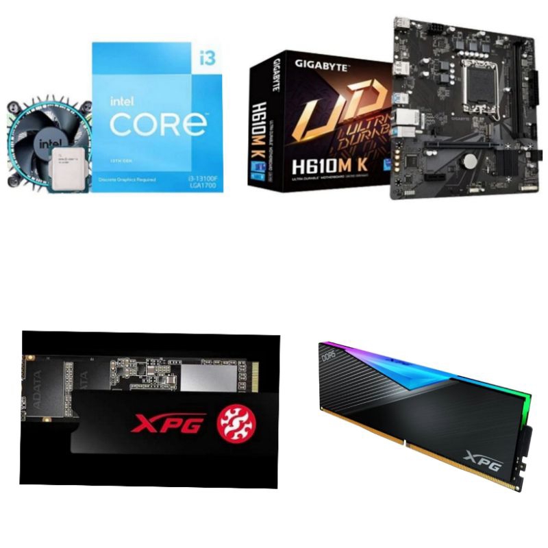 Jual Paket Processor Intel Core i3 13100 / i3 13100F Gen 13 LGA 1700 ...