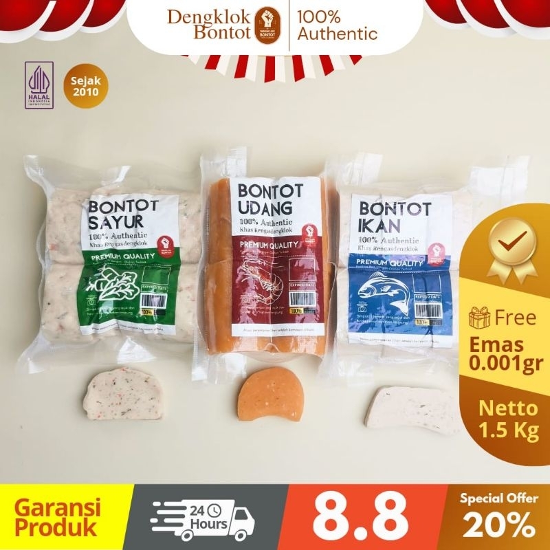 Jual Bontot Mix All Variant Khas Rengasdengklok | 100% Authentic Asli ...